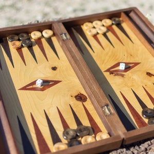 Premium Series From Old Olive Wood Backgammon Set | Olivewood ...