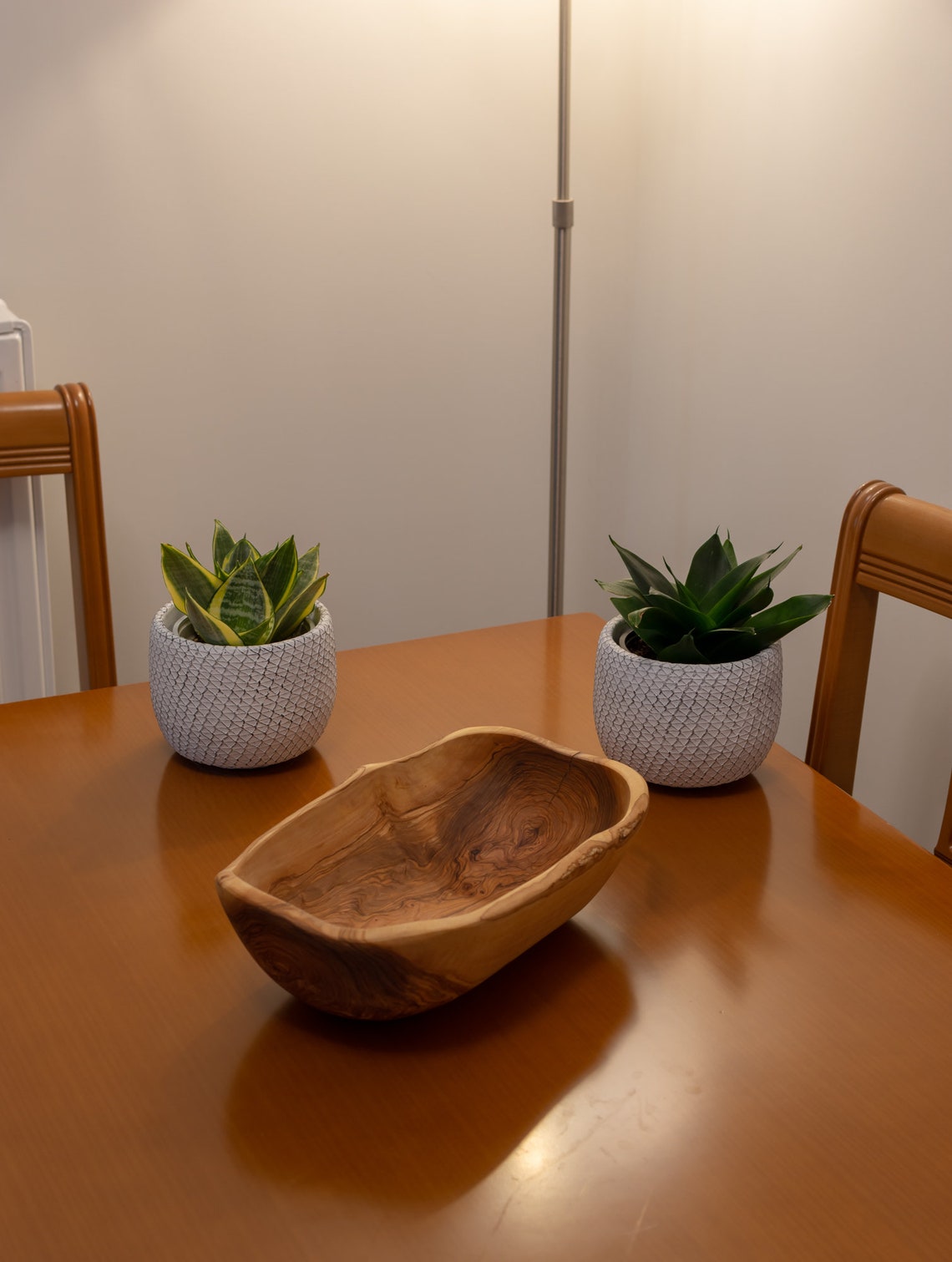 Handmade Big Wooden Bowl Made of Strong Olivewood Bowl for - Etsy