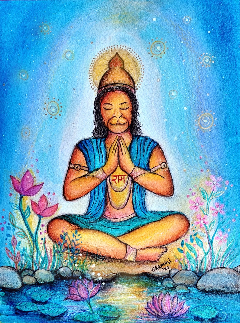 Hanuman: the Perfect Devotee - Etsy