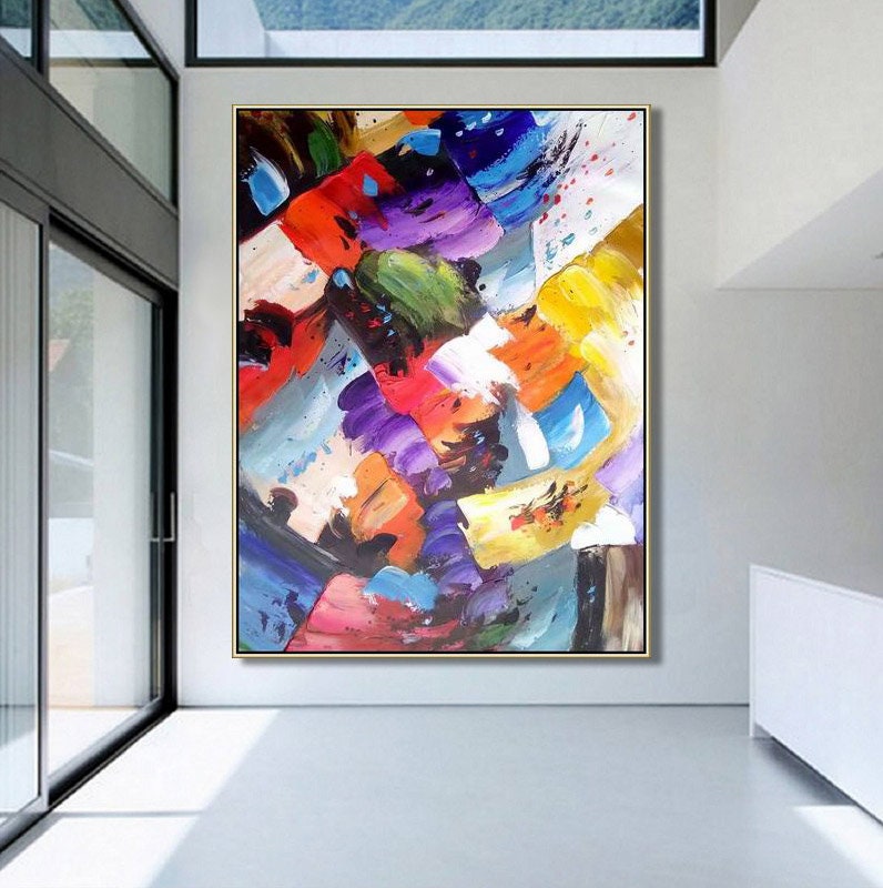 Abstract painting Custom original oil painting Hand painted | Etsy