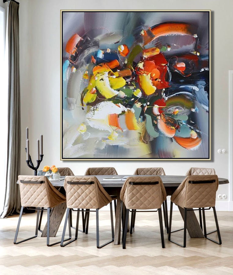 Extra Large Painting, Original Large Abstract Painting, Hand Painted ...
