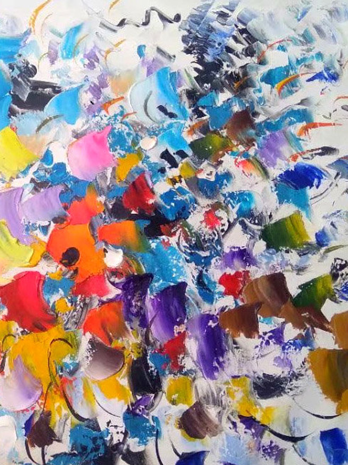 Abstract Painting Original Painting Hand Painted Canvas Art - Etsy