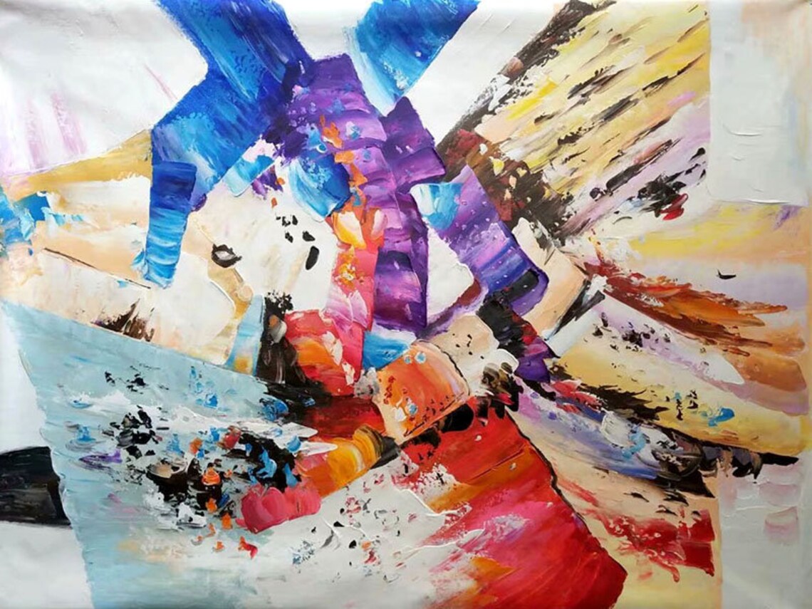 Extra Large Texture Abstract Art Large Abstract Painting - Etsy