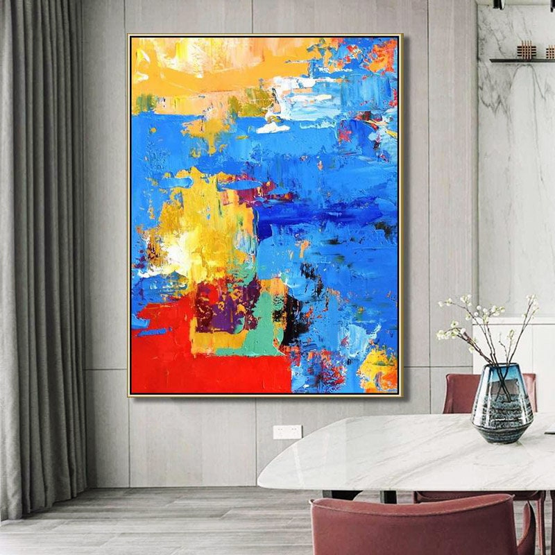 Abstract Painting, Original Painting, Hand Painted Canvas Art, Wall Art ...