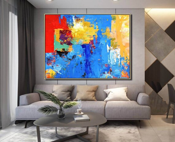 Large Abstract Painting Extra Large Texture Abstract Art - Etsy