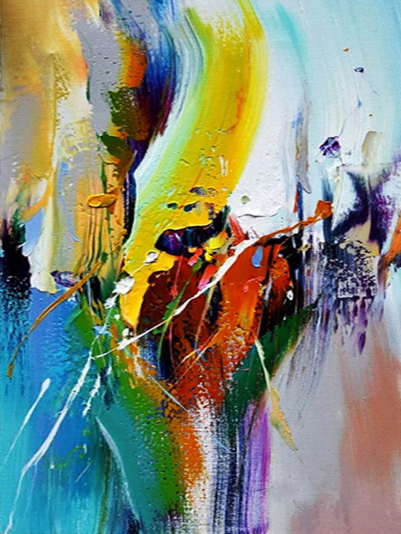 Large Abstract Painting, Contemporary Abstract Art, Original Abstract ...