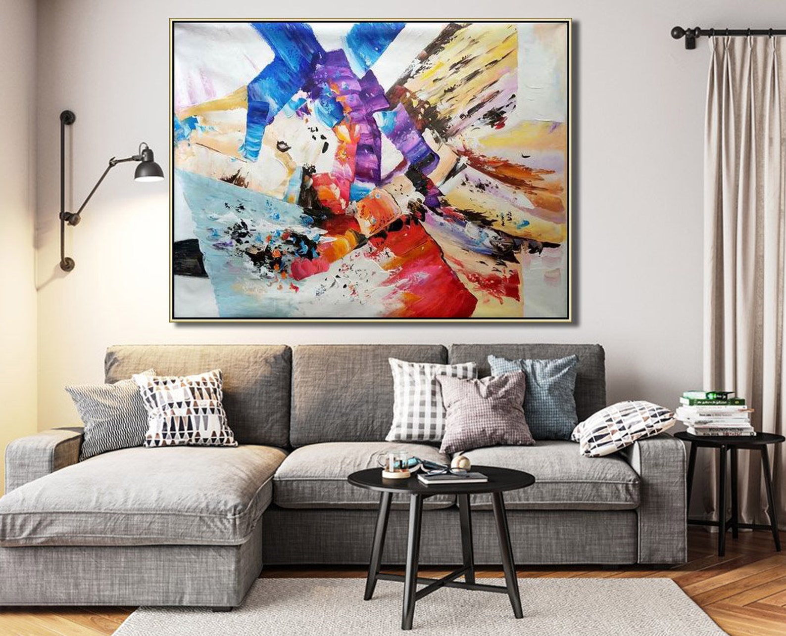 Extra Large Texture Abstract Art Large Abstract Painting - Etsy