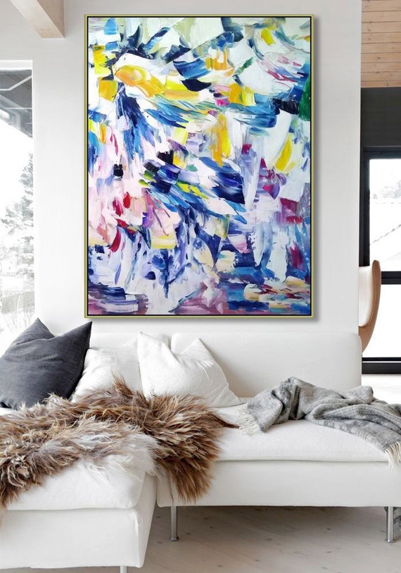 Abstract painting Original painting Hand painted canvas art | Etsy