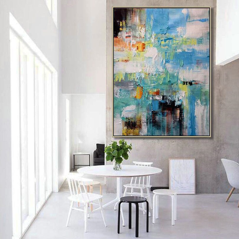 Original Abstract Painting Large Abstract Painting Hand - Etsy