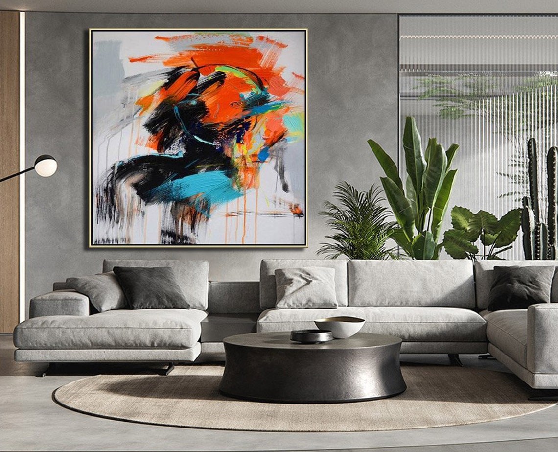 Large Original Abstract Art Original Oil Painting Large - Etsy