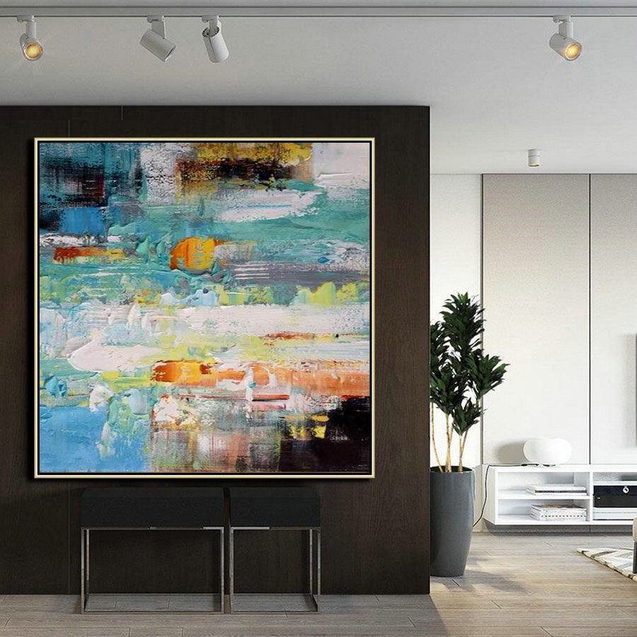 Extra large painting Original large Abstract painting Hand | Etsy