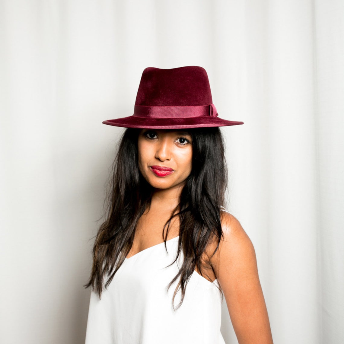 Velour Felt Fedora made to Order, Customisable - Etsy