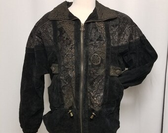 Vintage Winlit Suede Jacket - Etsy