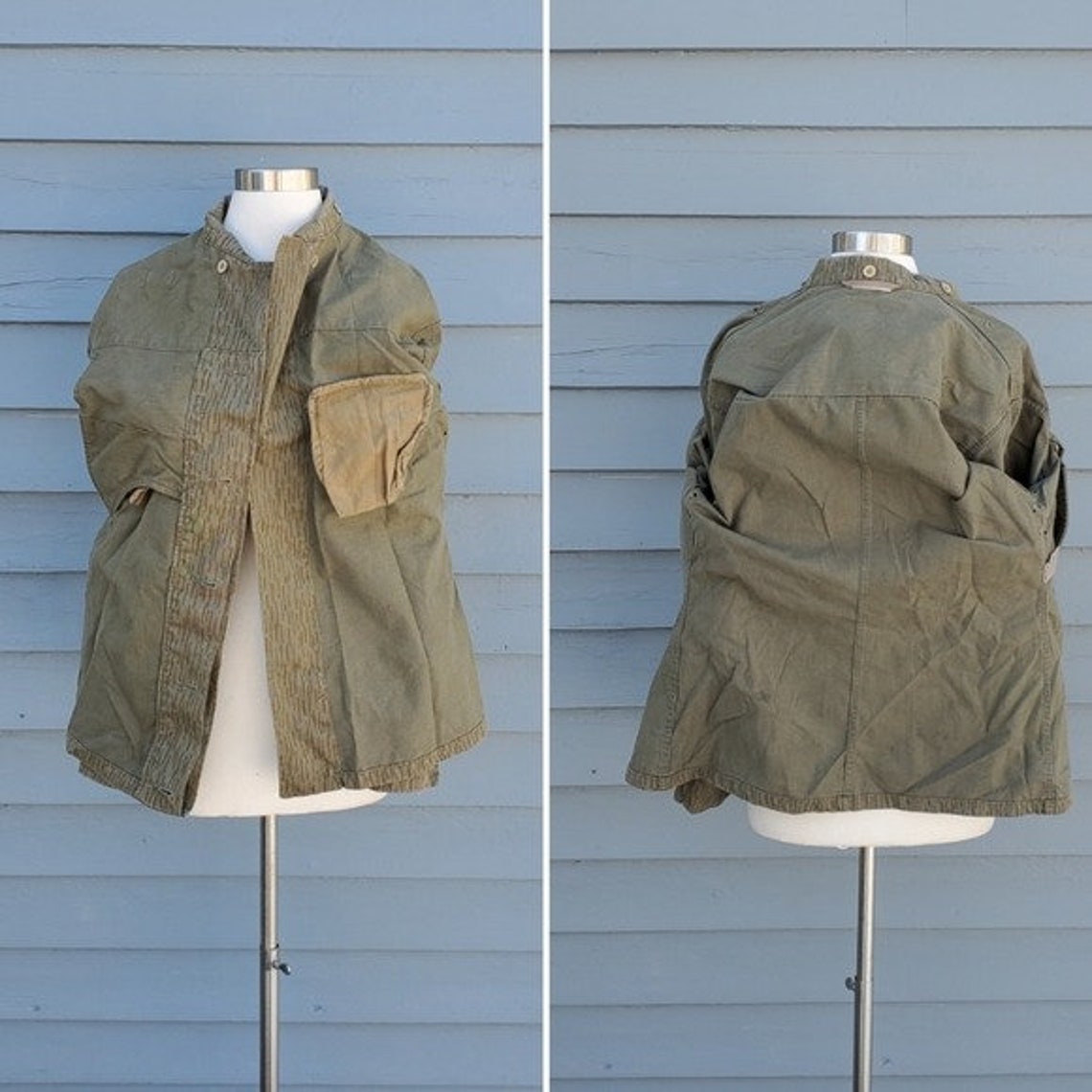 East Germany Raindrop Rain Camo Camouflage Military Issue Light Field ...