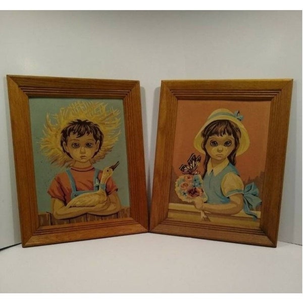 70s Paint by Number - Etsy