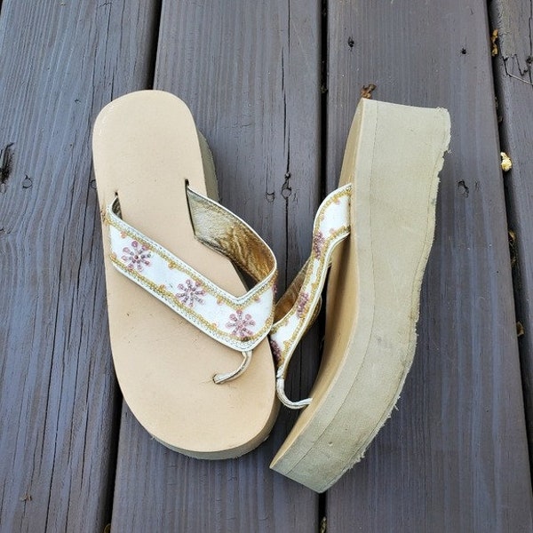 Platform Flip Flops - Etsy