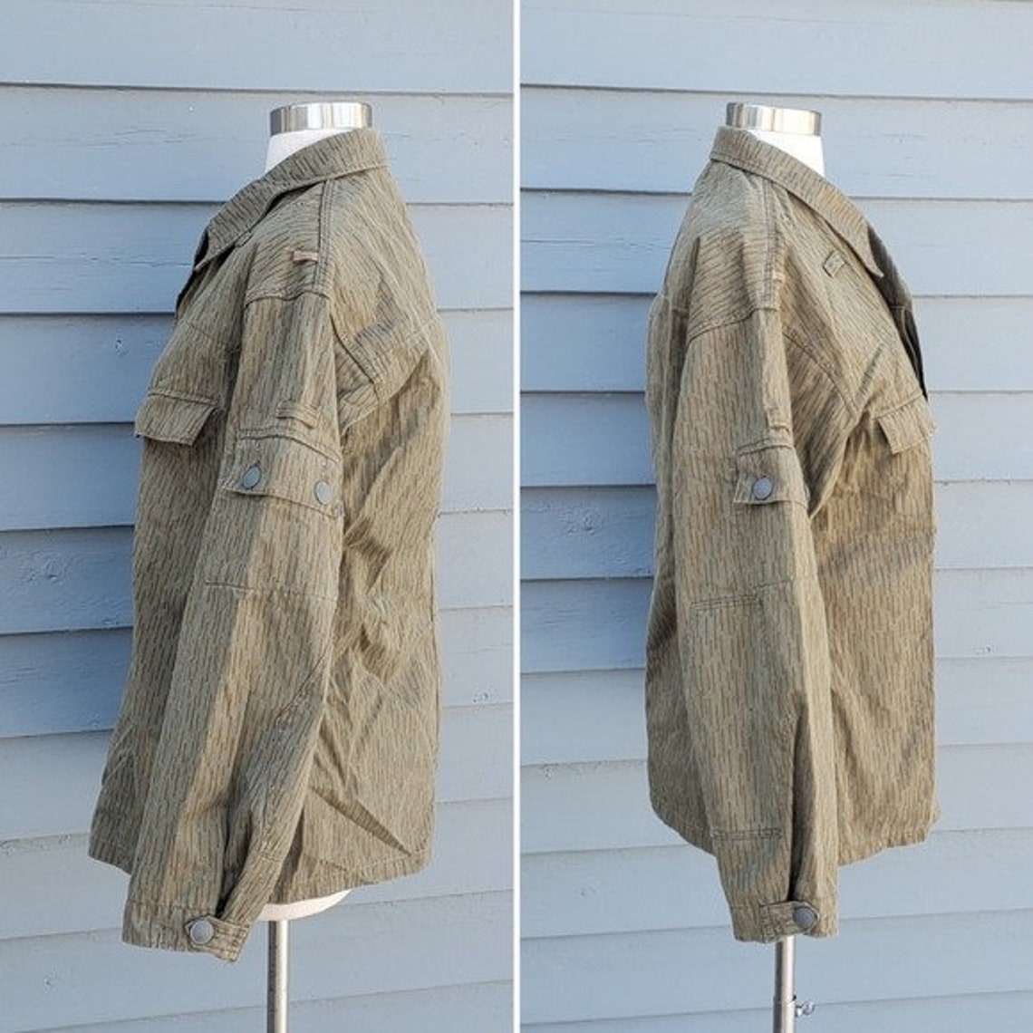 East Germany Raindrop Rain Camo Camouflage Military Issue Light Field ...