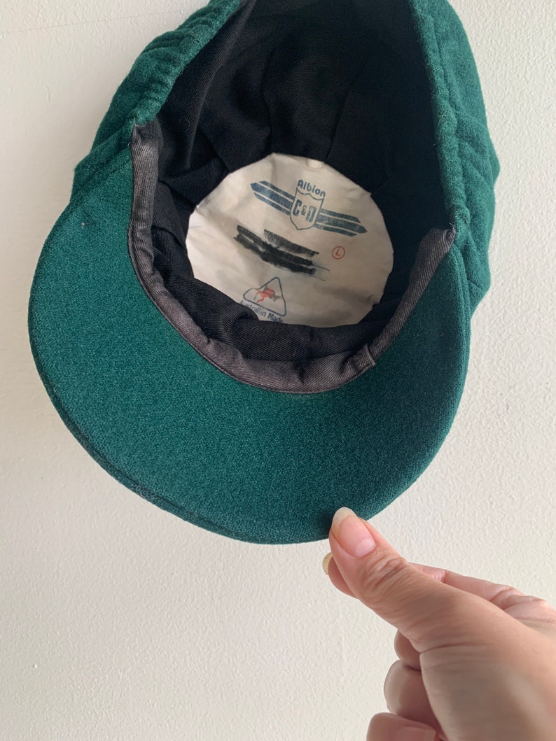Classic Albion Wool Baggy Green Cap Cricket Cap Made in Australia ...