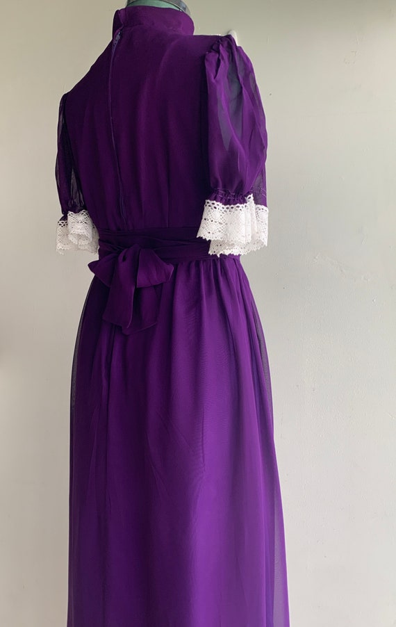 Rare Find 60s 70s Maxi Dress Hostess Gown Evening Dre… - Gem