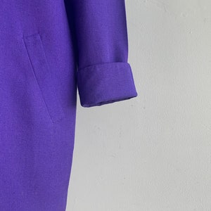 80s 90s Top-quality Perri Cutten Longline Blazer Jacket Coat in Elegant ...