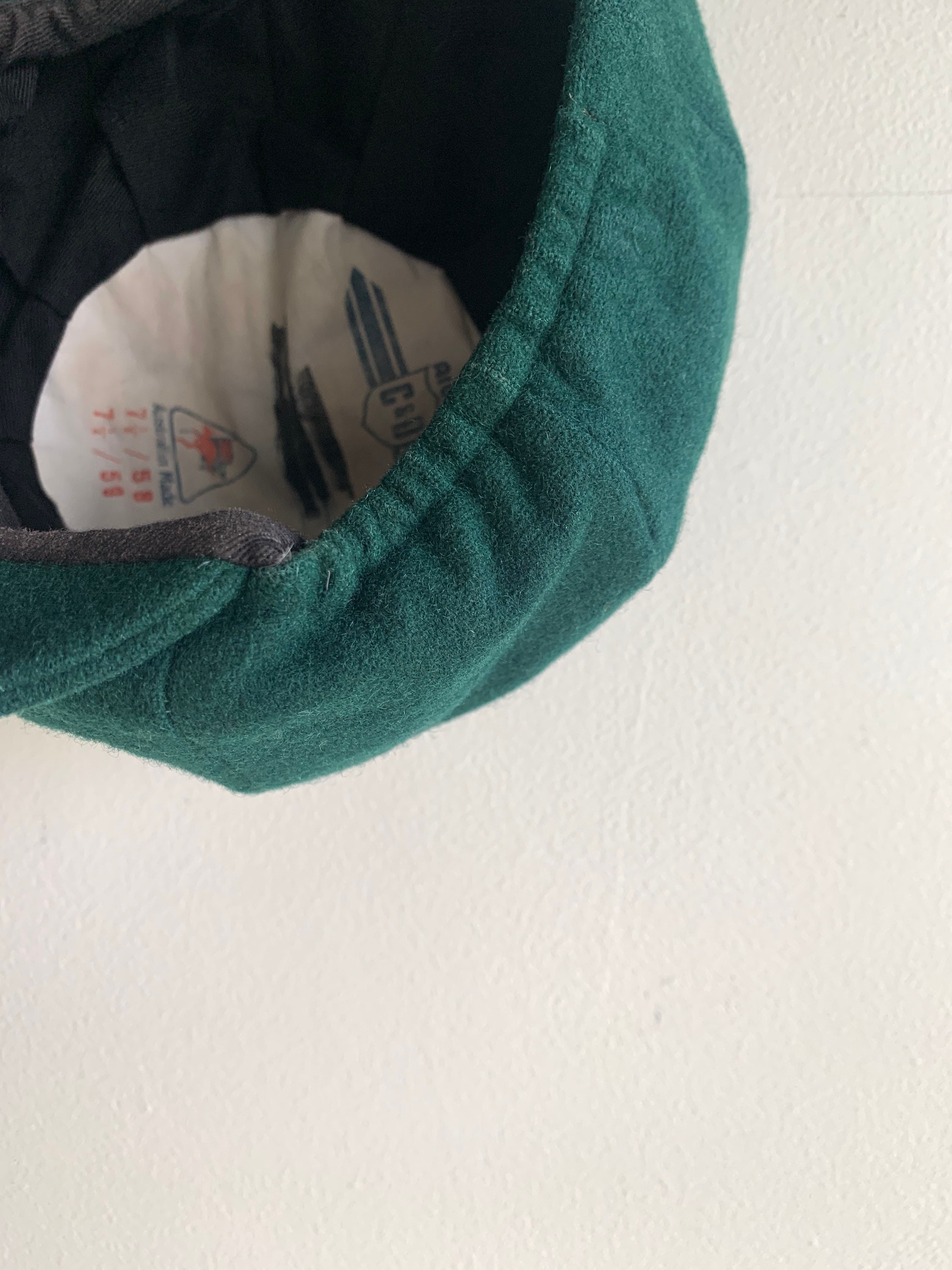 Classic Albion Wool Baggy Green Cap Cricket Cap Made in Australia ...