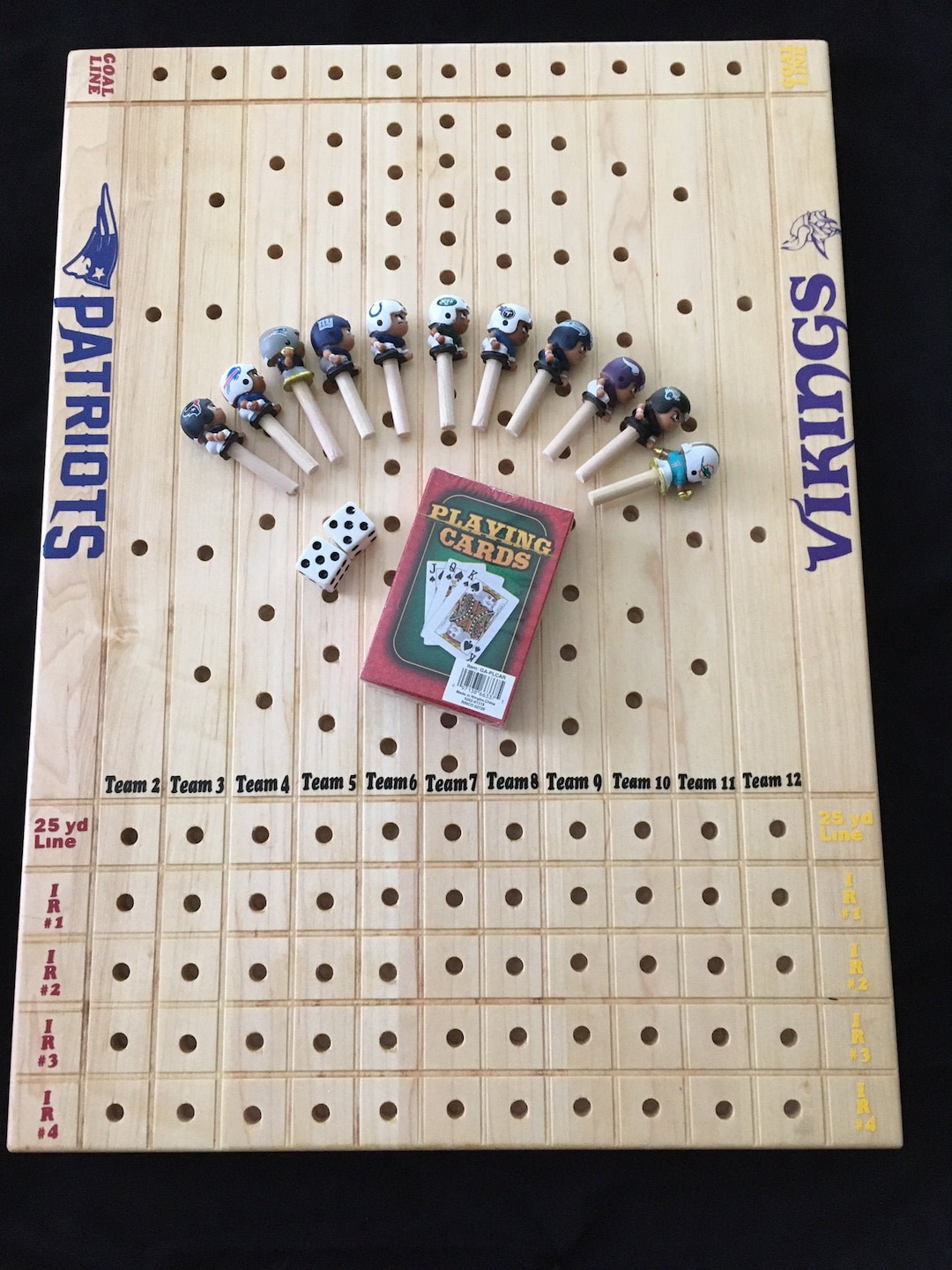 Football. Dice Game. Board Game - Etsy