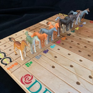 Horse Race. Board Game. Dice Game - Etsy Ireland