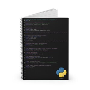 Aide-mémoire Python Pro-tips Cahier à spirales Ligne lignée - Etsy France