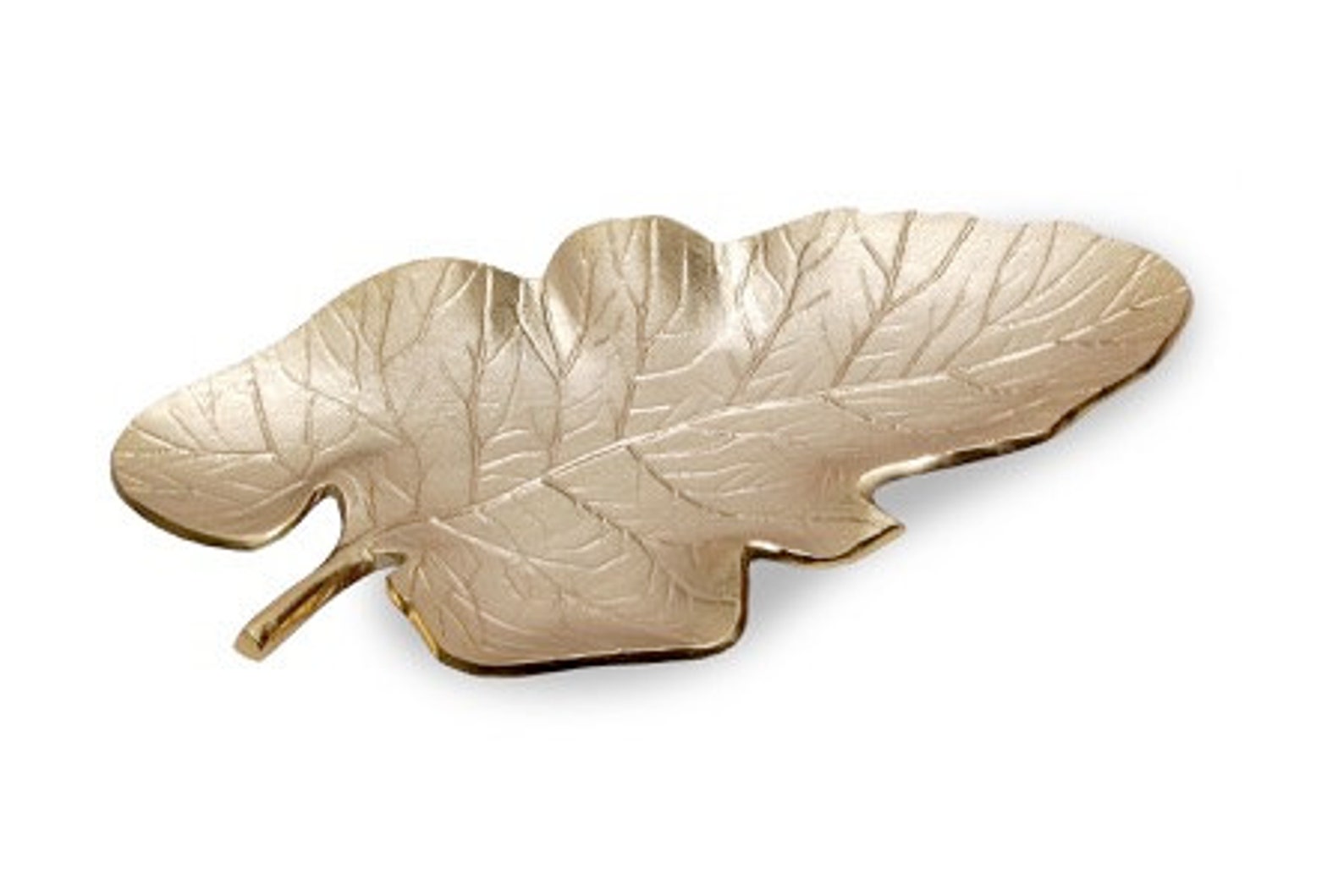 Gold Leaf Tray / Decorative Plate - Etsy