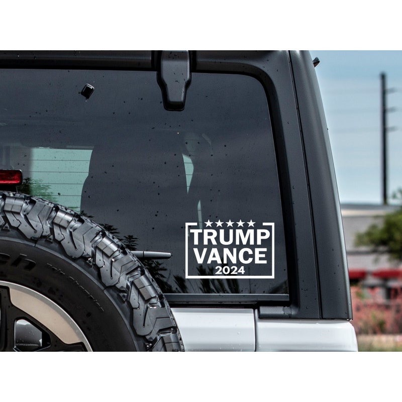 Trump Window Decal - Etsy