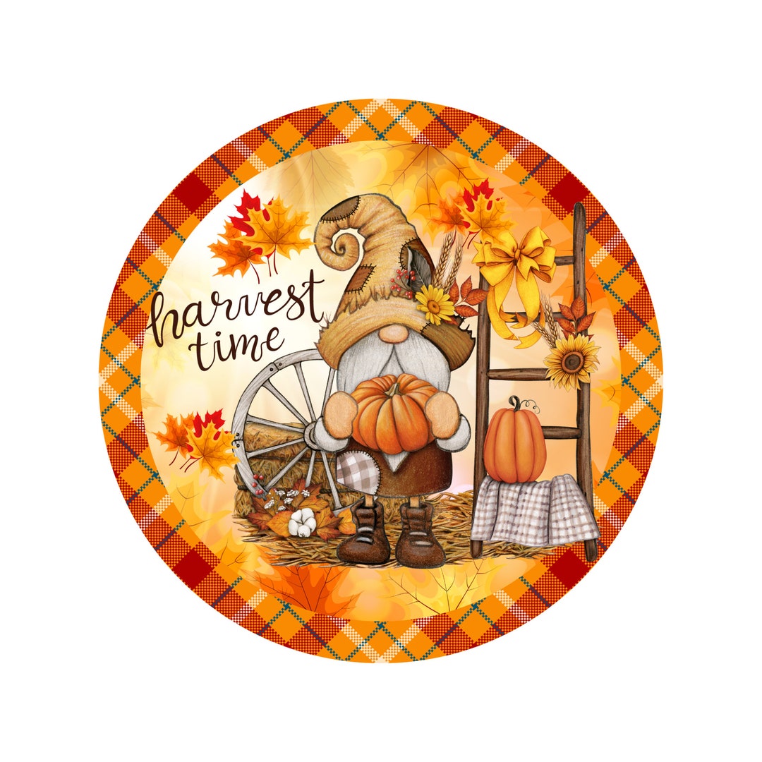 Fall and Halloween Metal Wreath Signs, Signs for Wreaths, Wreathmaker ...