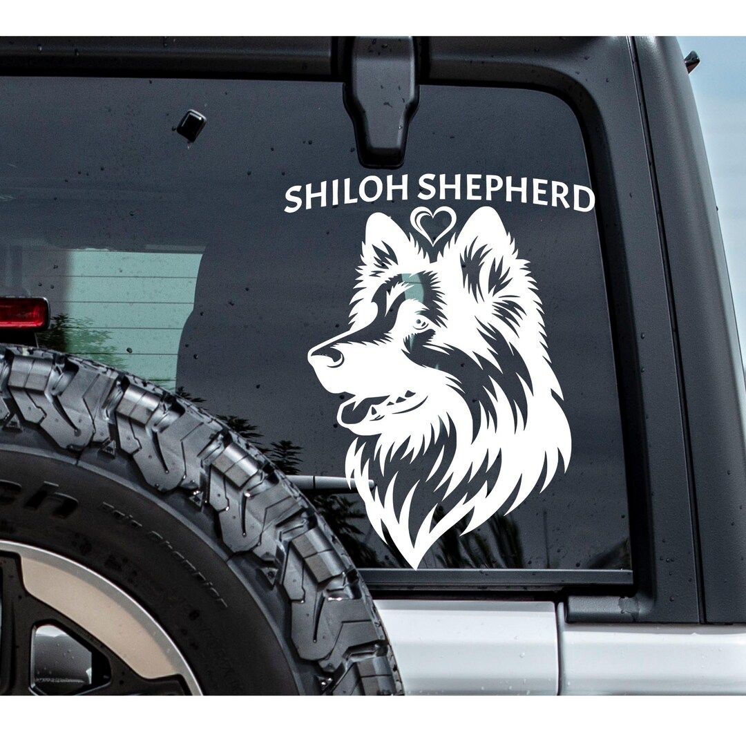 Shiloh Shepherd, Dog Decals, Shiloh Decals, Shiloh Mom, Shiloh Dad ...