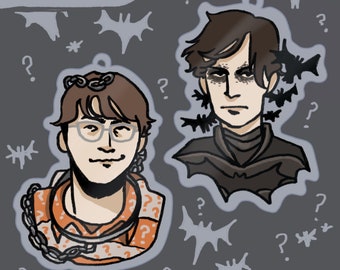 Riddler Keychain - Etsy