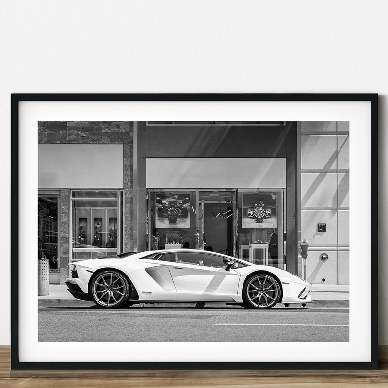 Lamborghini Photo Frame - Etsy