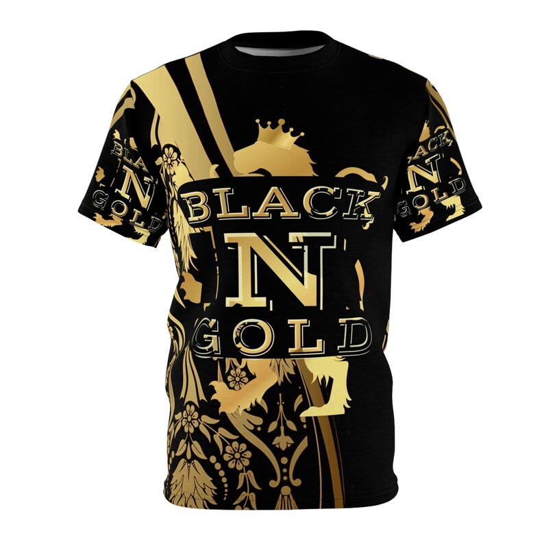 Latin Kings Inspired in the Black N Gold DESIGN - Etsy