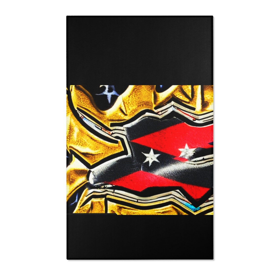 Latin Kings Inspired Area Rugs Design Flames Fire - Etsy