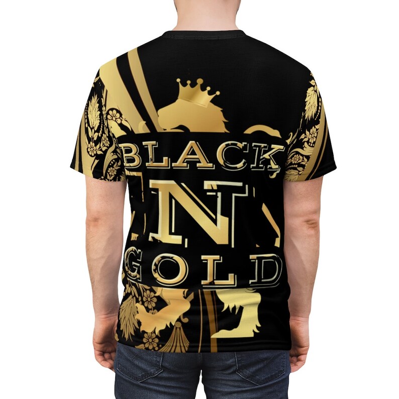 Latin Kings Inspired in the Black N Gold DESIGN | Etsy