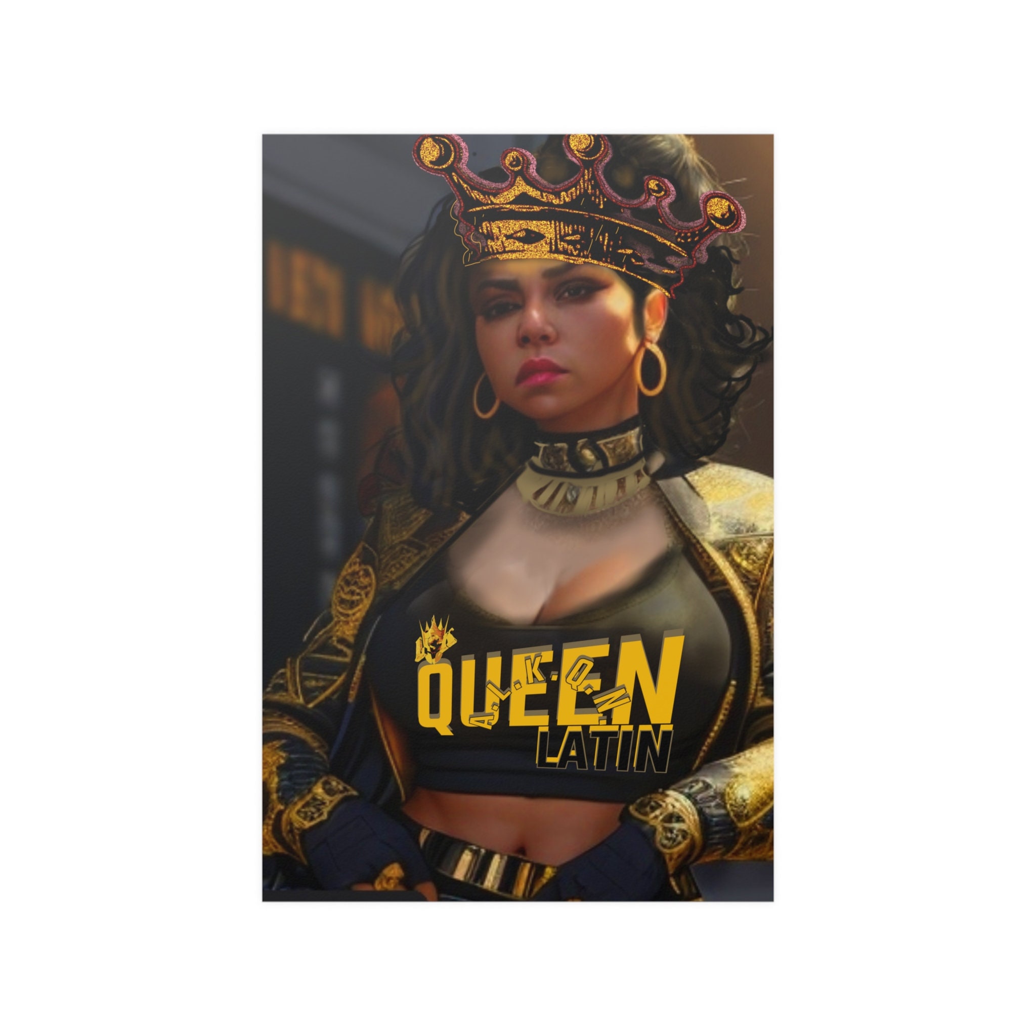 Latin Queen Crown