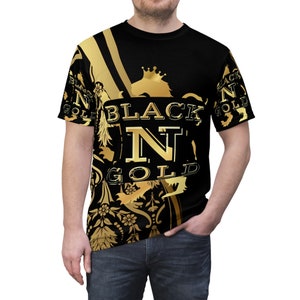 Latin Kings Inspired in the Black N Gold DESIGN - Etsy