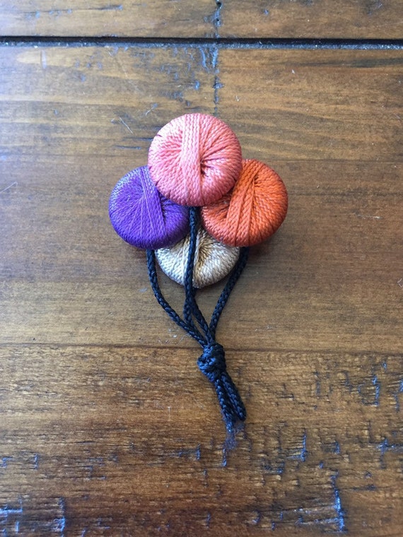 Handmade Balloon Brooch Pin - Gem