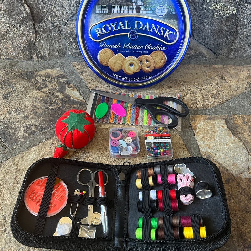 Cookie Tin Sewing Kit - Etsy