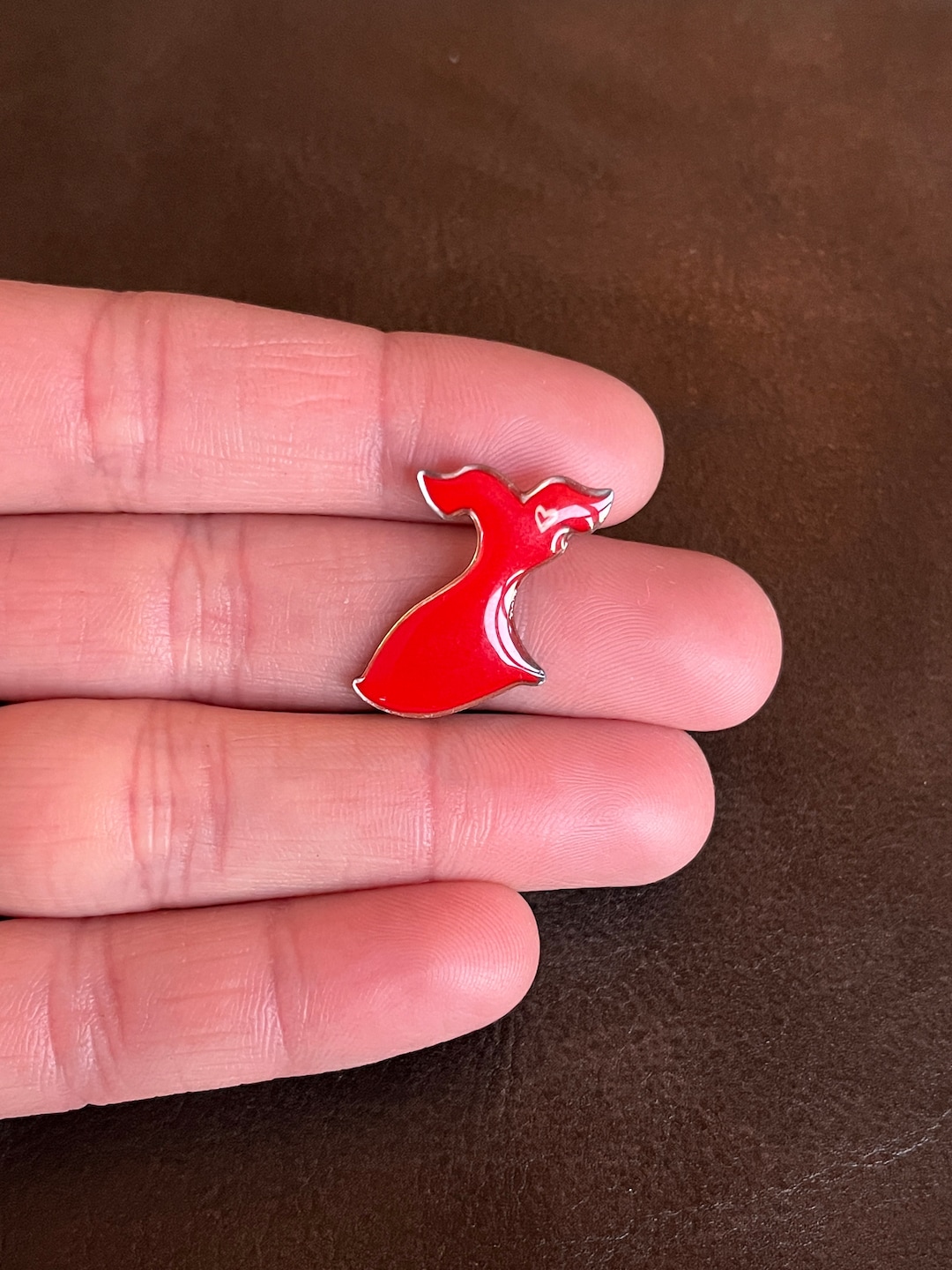The Red Dress Pin - Etsy