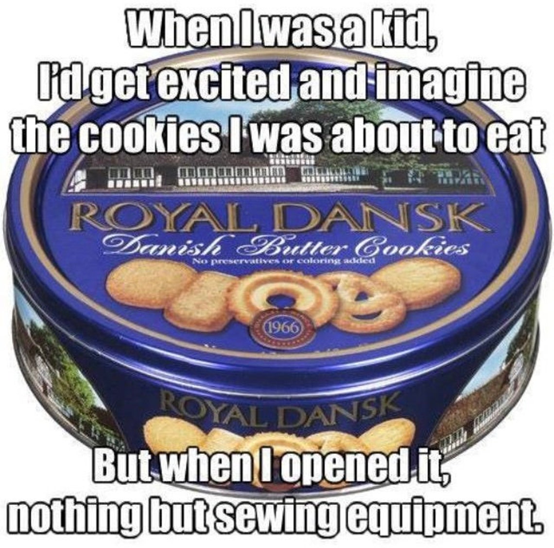 Just Like Grandmas Butter Cookie Sewing Kit - Etsy