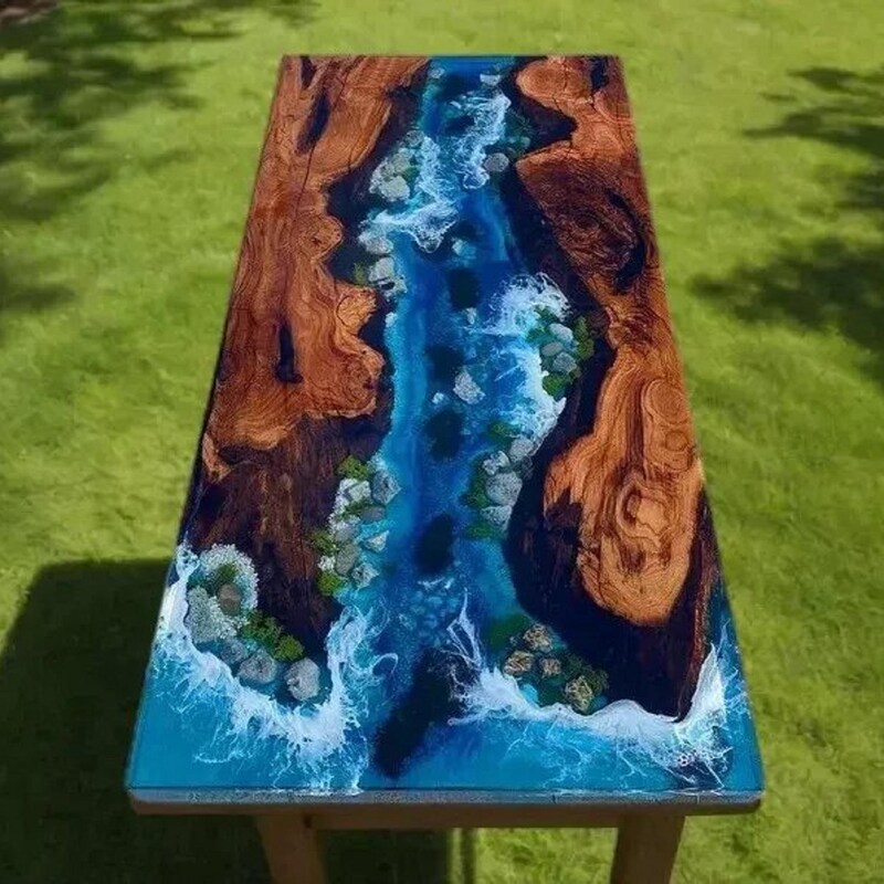Resin Coffee Table - Etsy
