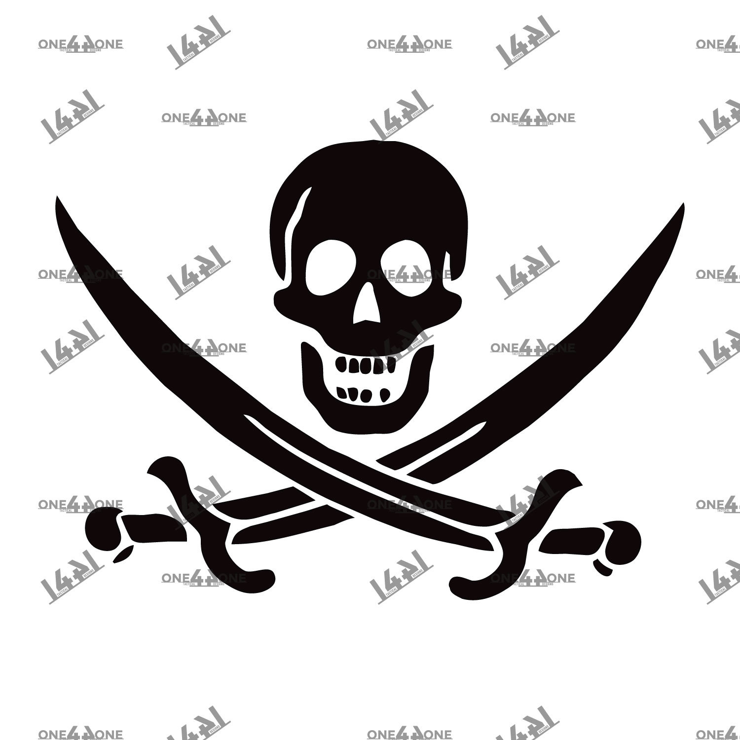 Bundle Pirate Flag Crossbones Jolly Roger Pirates Skull and Bones Svg ...