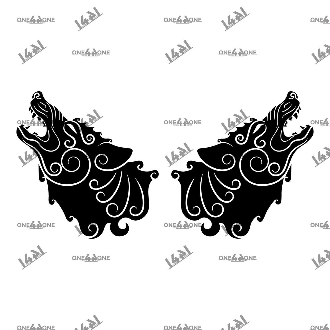 Odins Wolves Viking Wolf Norse Wolf Celtic Wolves Svg - Cut File ...
