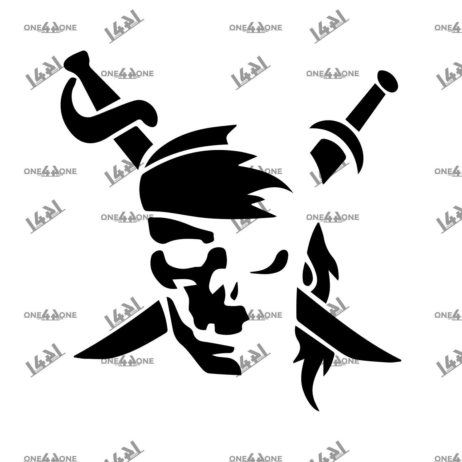 Bundle Pirate Flag Crossbones Jolly Roger Pirates Skull and - Etsy