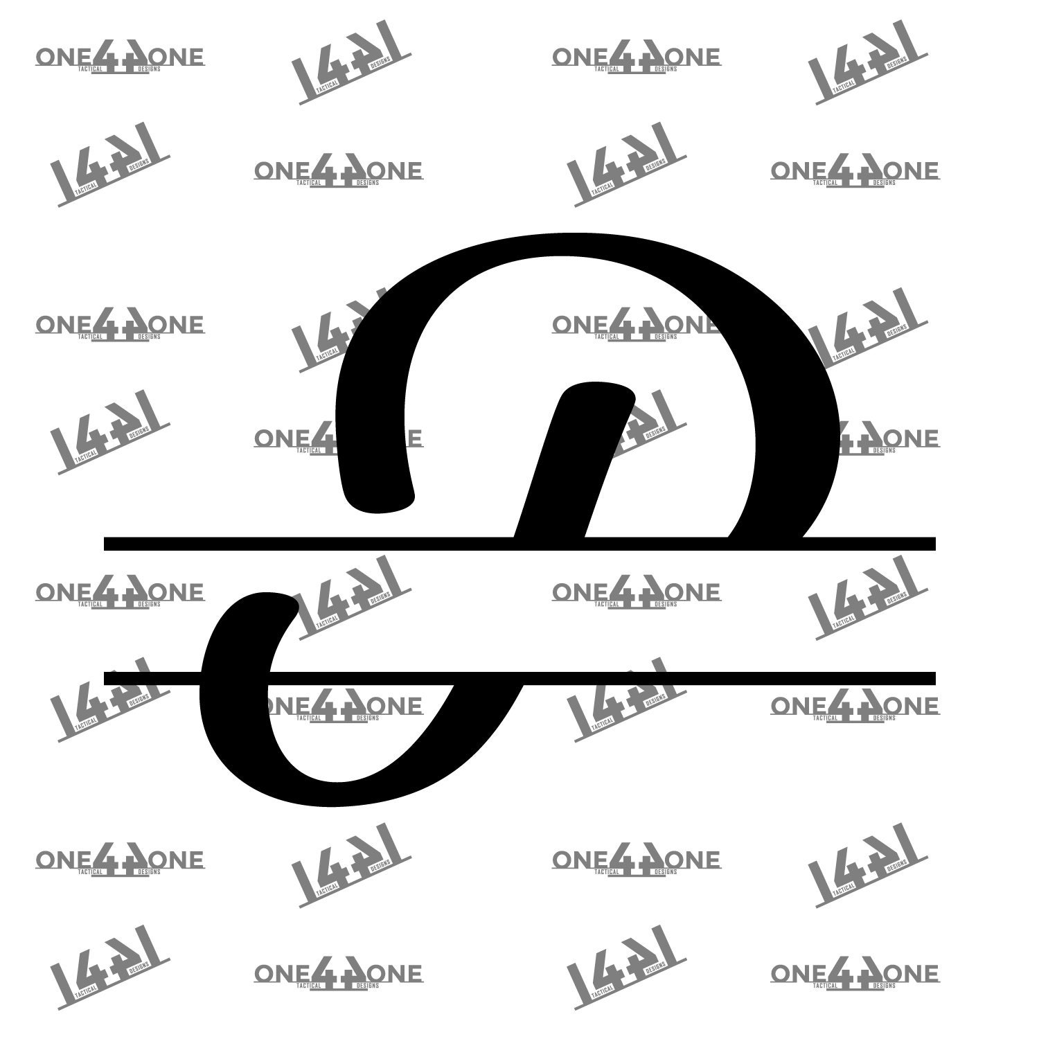 Split Letter Monogram Initial P SVG Eps Png Split Letter - Etsy