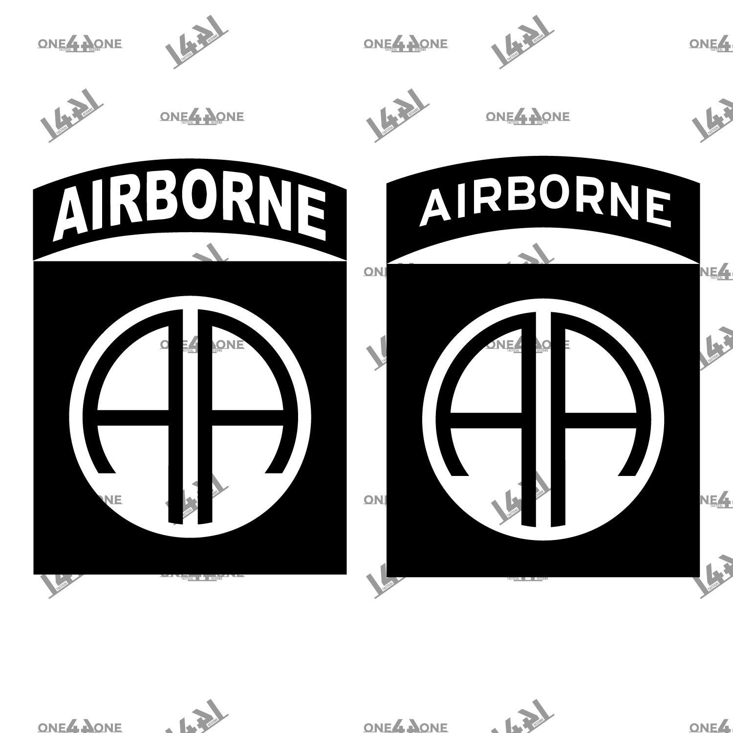 US Army 82nd Airborne AA Division Patch Cutting File Png Ai Eps Svg ...
