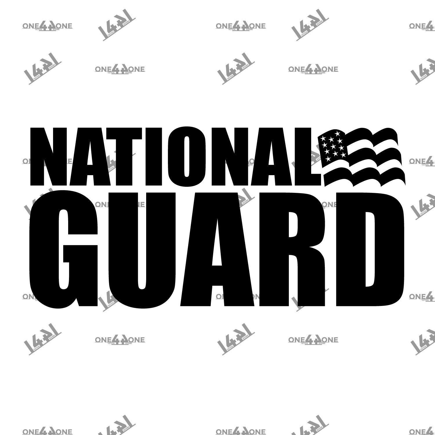 US National Guard Cutting File Png Ai Eps Svg Vector Digital - Etsy